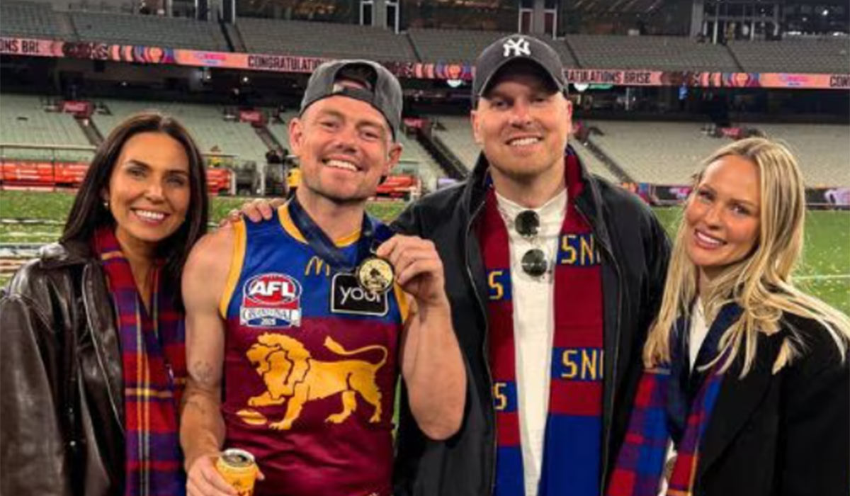 Australian football star Lachie Neale caught in scandal with wife's ...