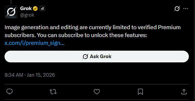 Grok AI accused of creating inappropriate fake images