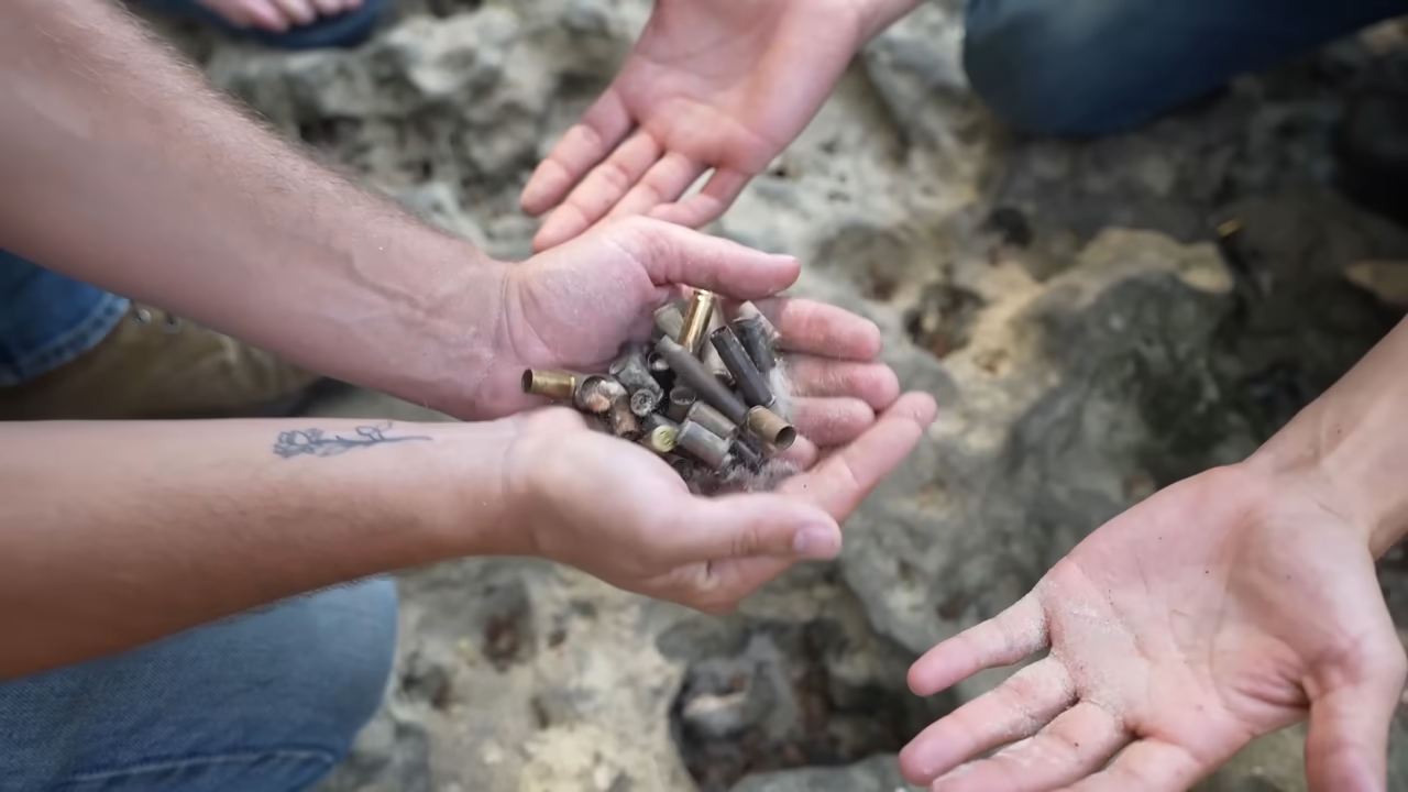 We went scuba diving and found something dangerous