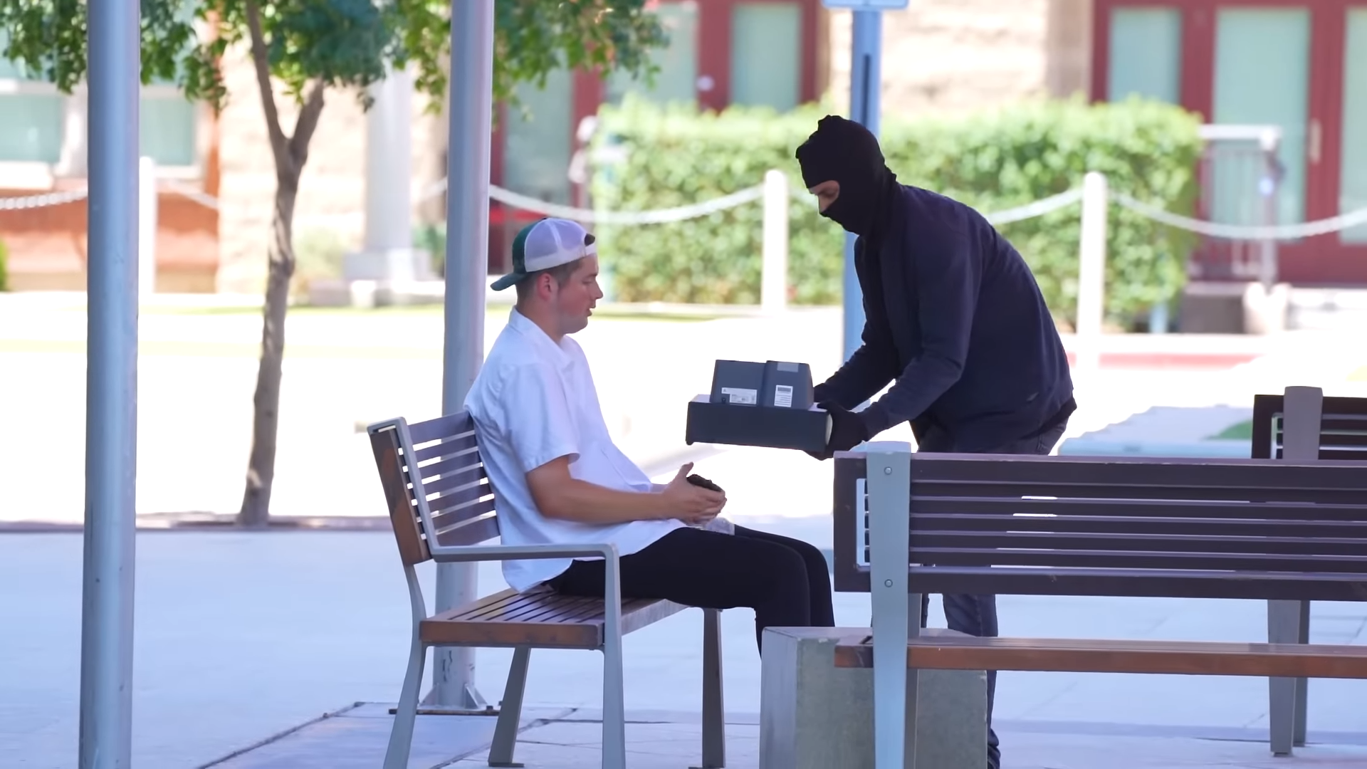 People thought they were being set up - but the money was theirs