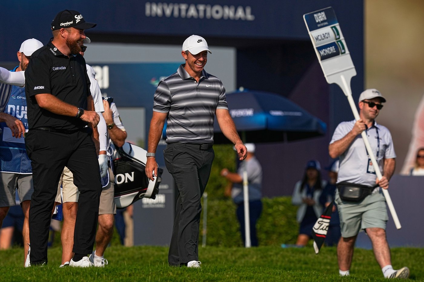 McIlroy leads by one stroke after first round at Dubai Invitational