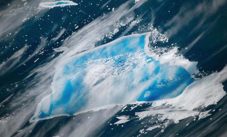 The world’s largest iceberg just turned bright blue: Scientists warn it ...