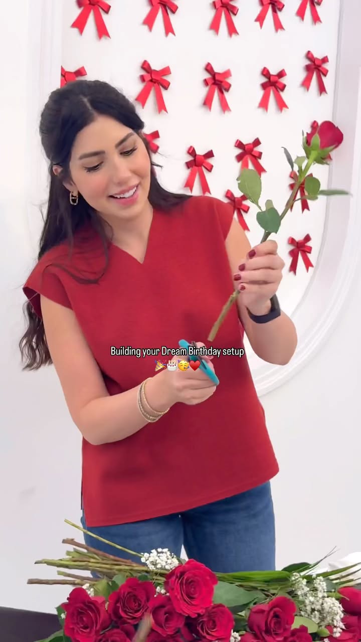 Rate this birthday setup from 1-10 🥹🥰♥️