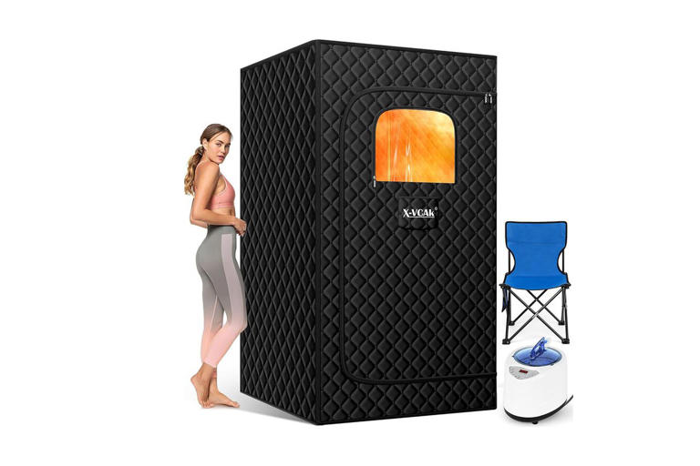 Yes, you can buy a 'soothing' infrared sauna with built-in Bluetooth ...
