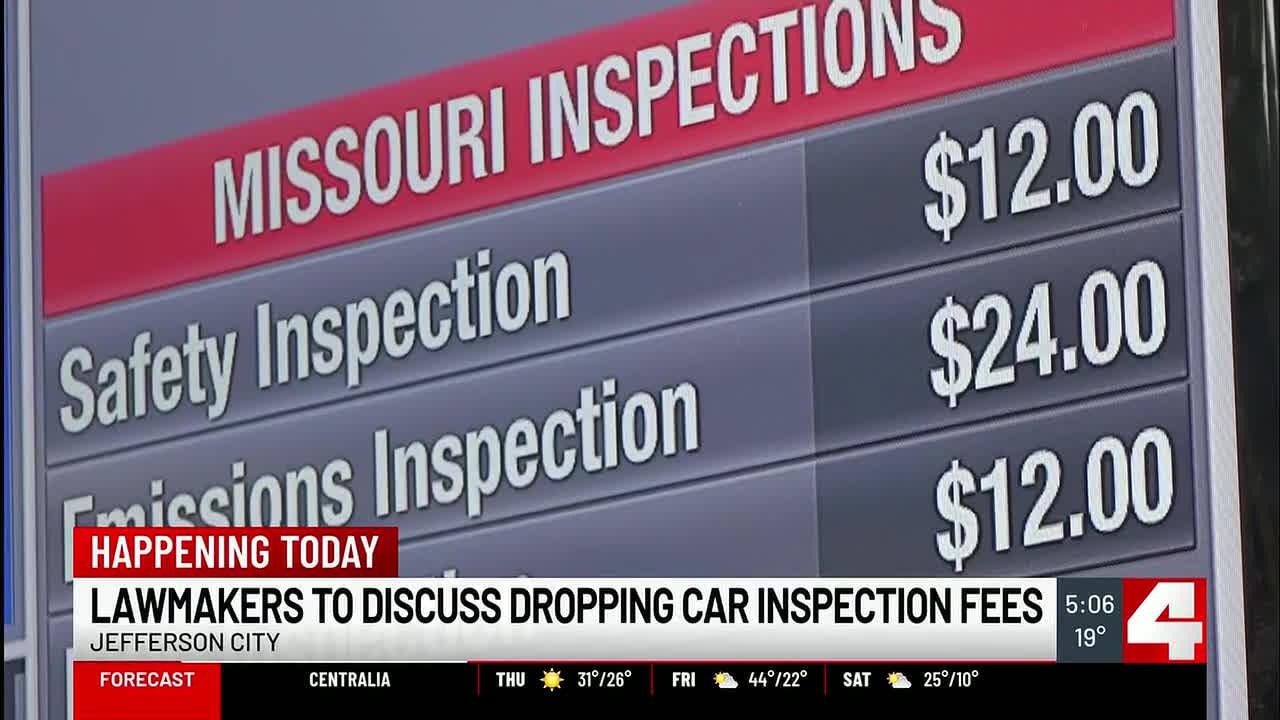 Lawmakers to discuss bills that could impact MO vehicle safety inspection
