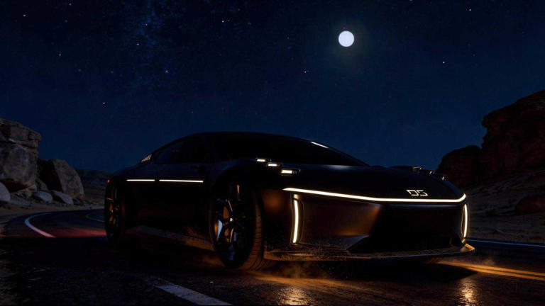 DarkSky One debuts as a concept supercar aimed at reducing light pollution