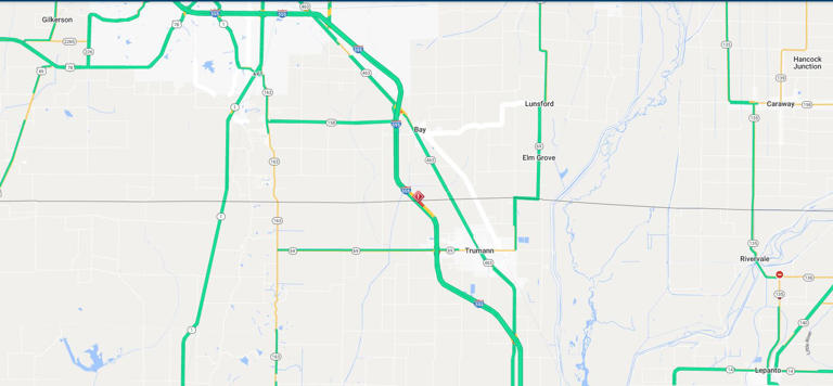 Pedestrian killed in early morning crash on I-555