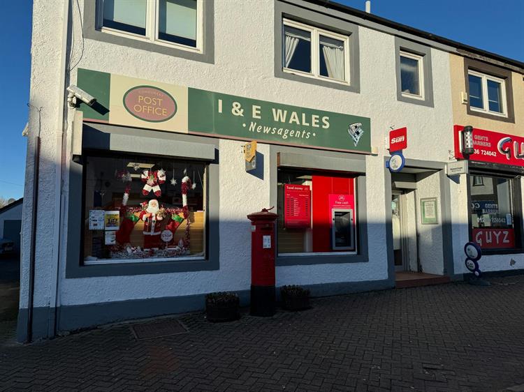 Century-old Scottish newsagent and Post Office hits the market with £ ...