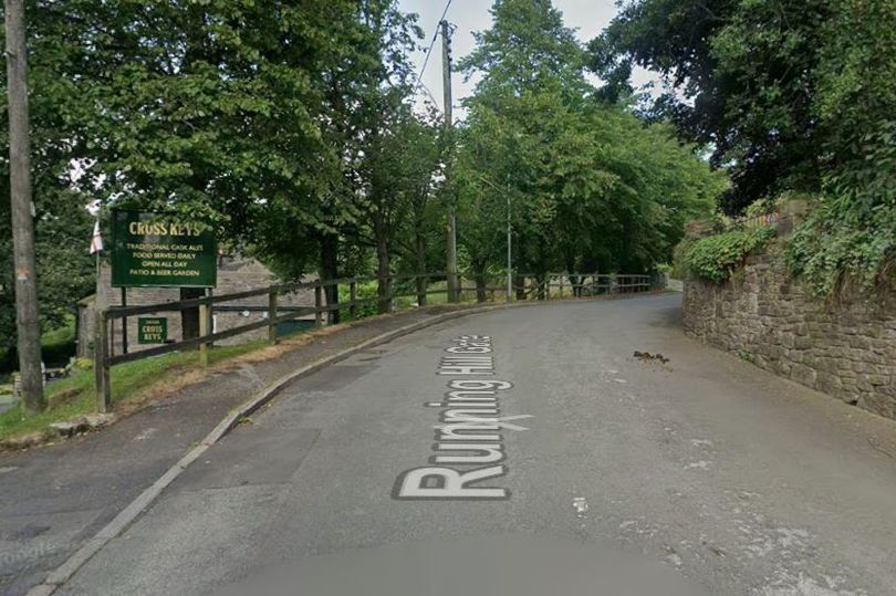 Man taken to hospital after roof cut from car following crash into wall