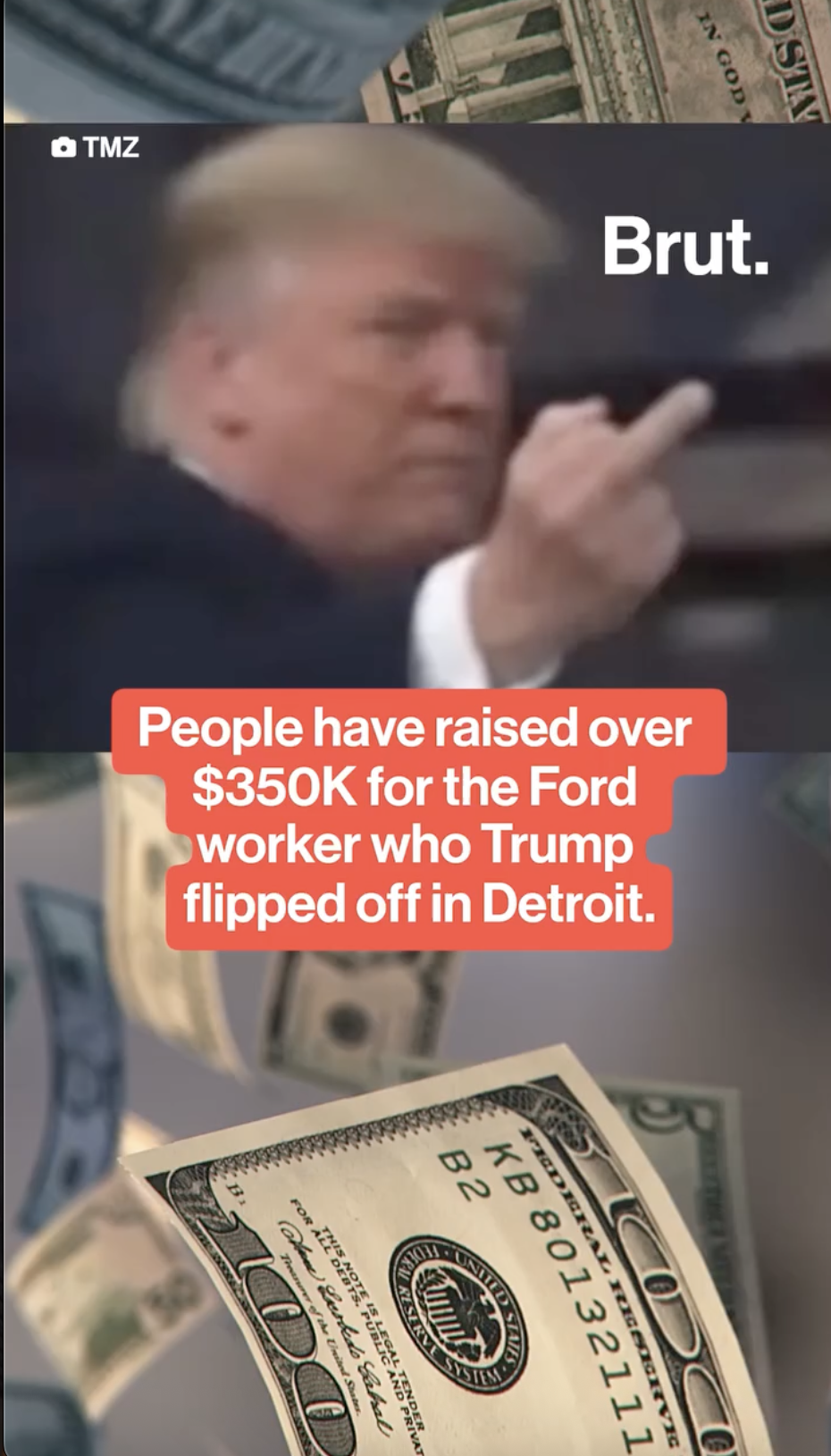 People have raised over $350,000 for the Ford worker who Trump gave the ...