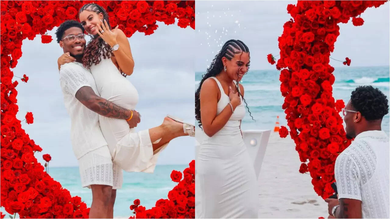 New York Giants RB Tyrone Tracy Jr. gets engaged to girlfriend Zoe ...