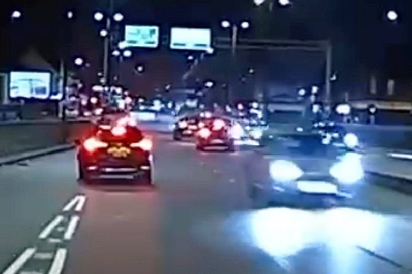 Driver cheats death as they career wrong way down city dual carriageway