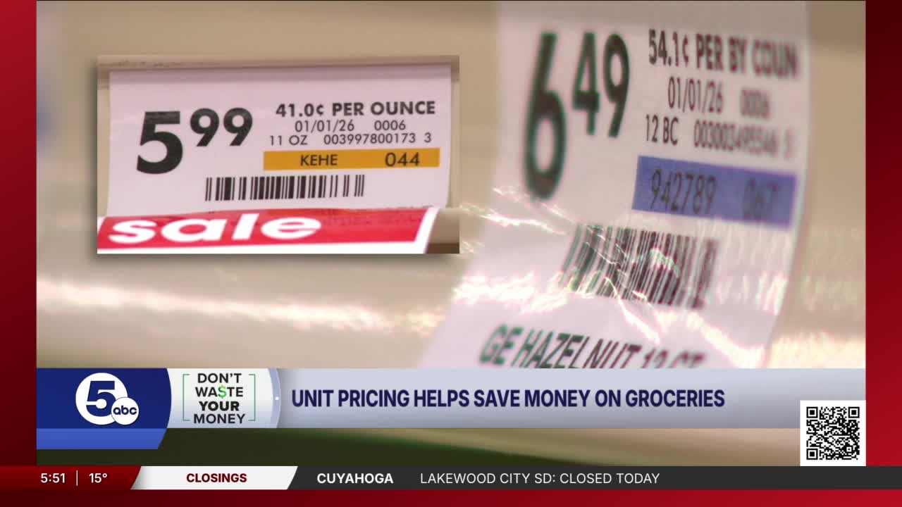 Save money on groceries by looking for this on the price tag