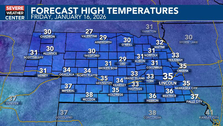 Milder today, colder tomorrow