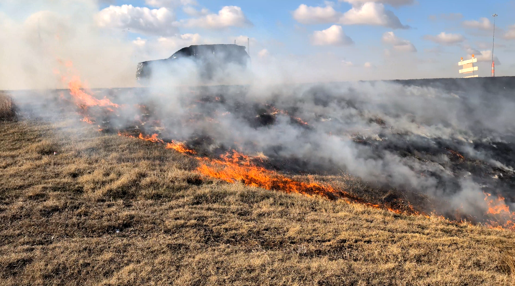 Fire danger remains high after grass fires break out across OKC metro