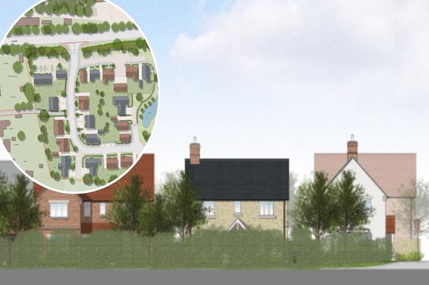 Plans to build 30 homes on edge of village submitted