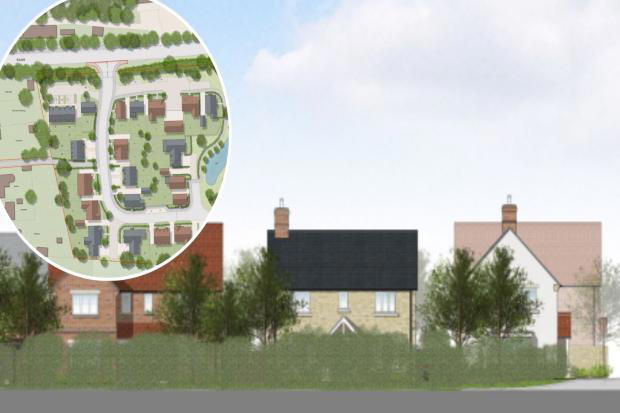 Plans to build 30 homes on edge of village submitted