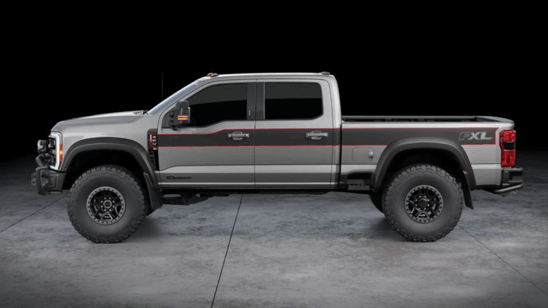 The AEV FXL is an extra large off-road Ford F-Series Super Duty