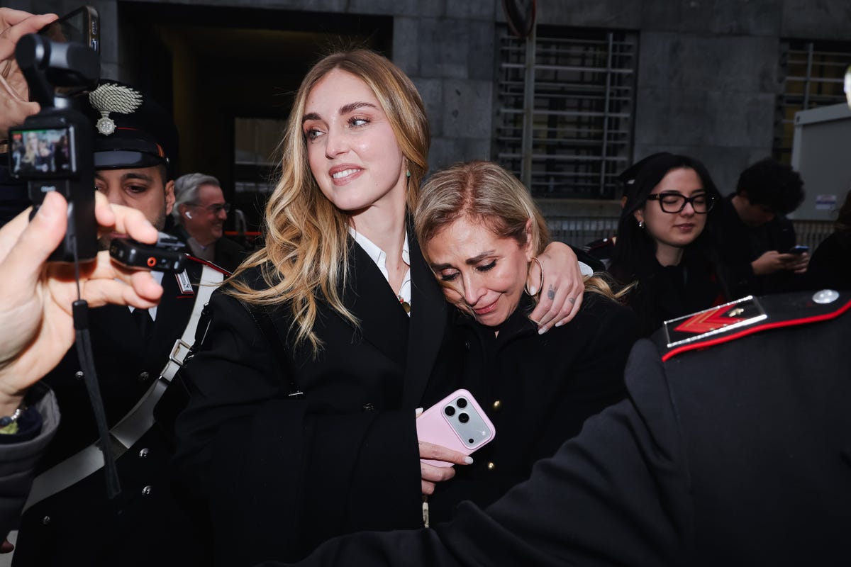 La influencer italiana Chiara Ferragni, sobre su absolución en la ...