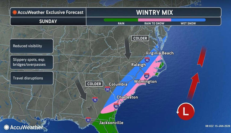 Cold front will usher in frigid air, gusty winds with new potential ...