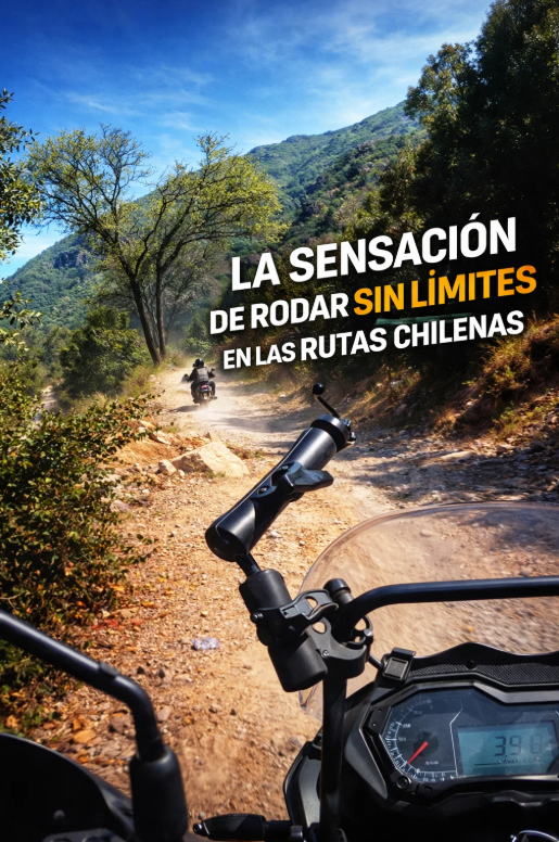 La sensación de rodar sin límites en las rutas chilenas