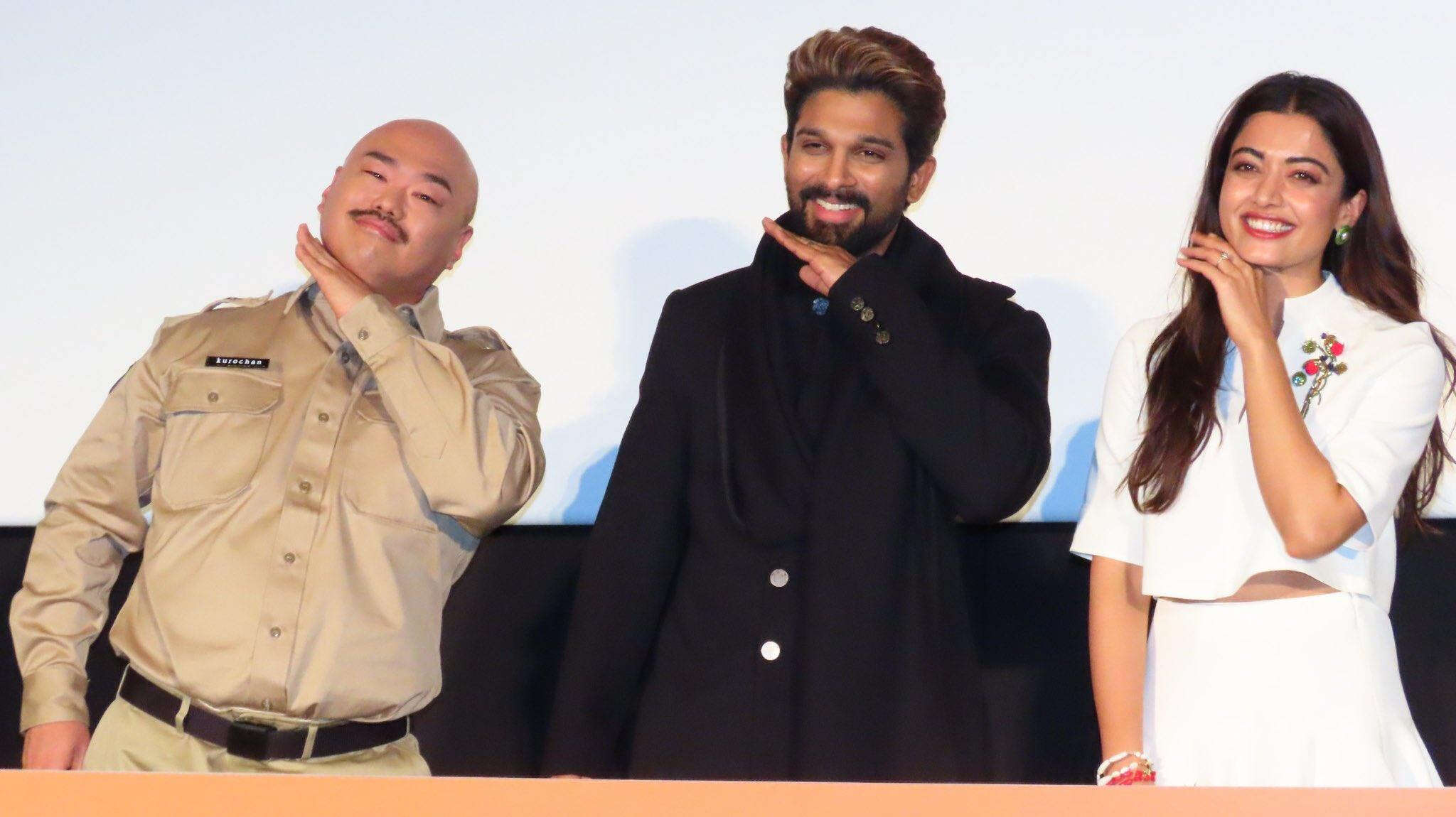 See pics: Allu Arjun, Rashmika Mandanna promote Pushpa 2: The Rule in Japan