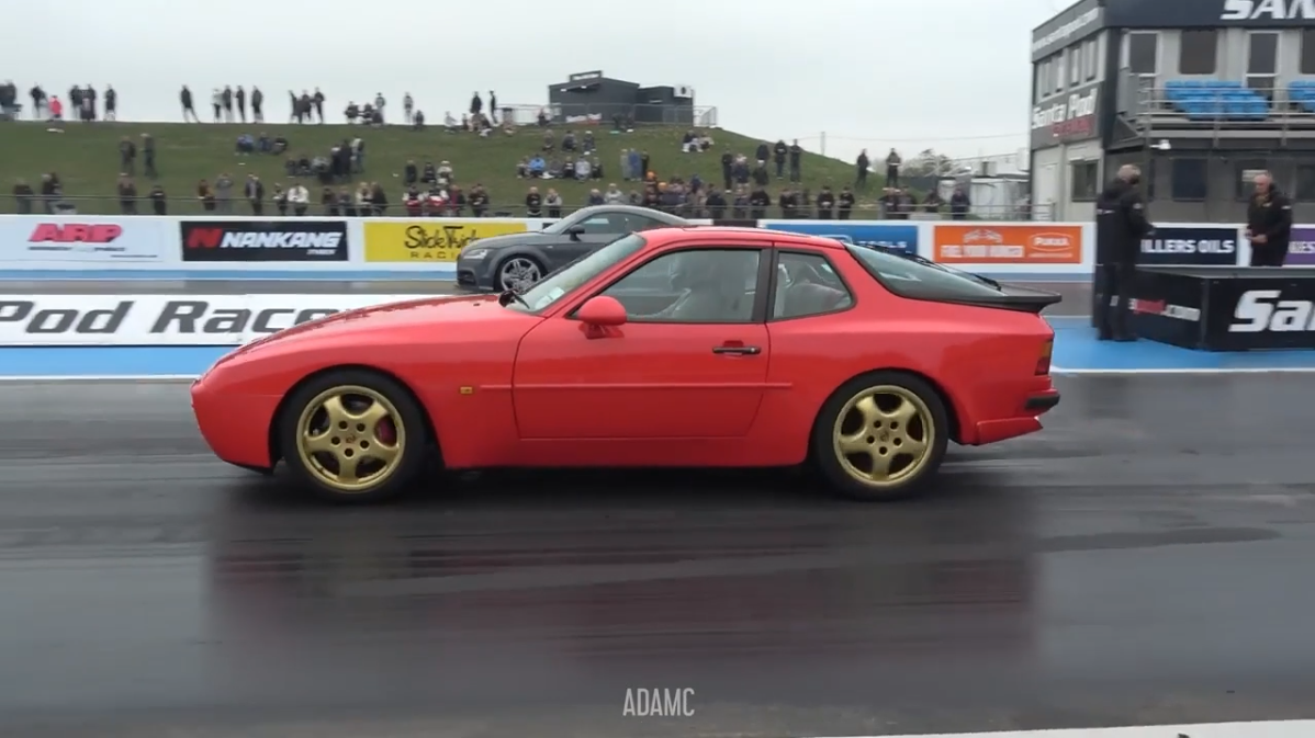 Taking a modified classic car for a power run