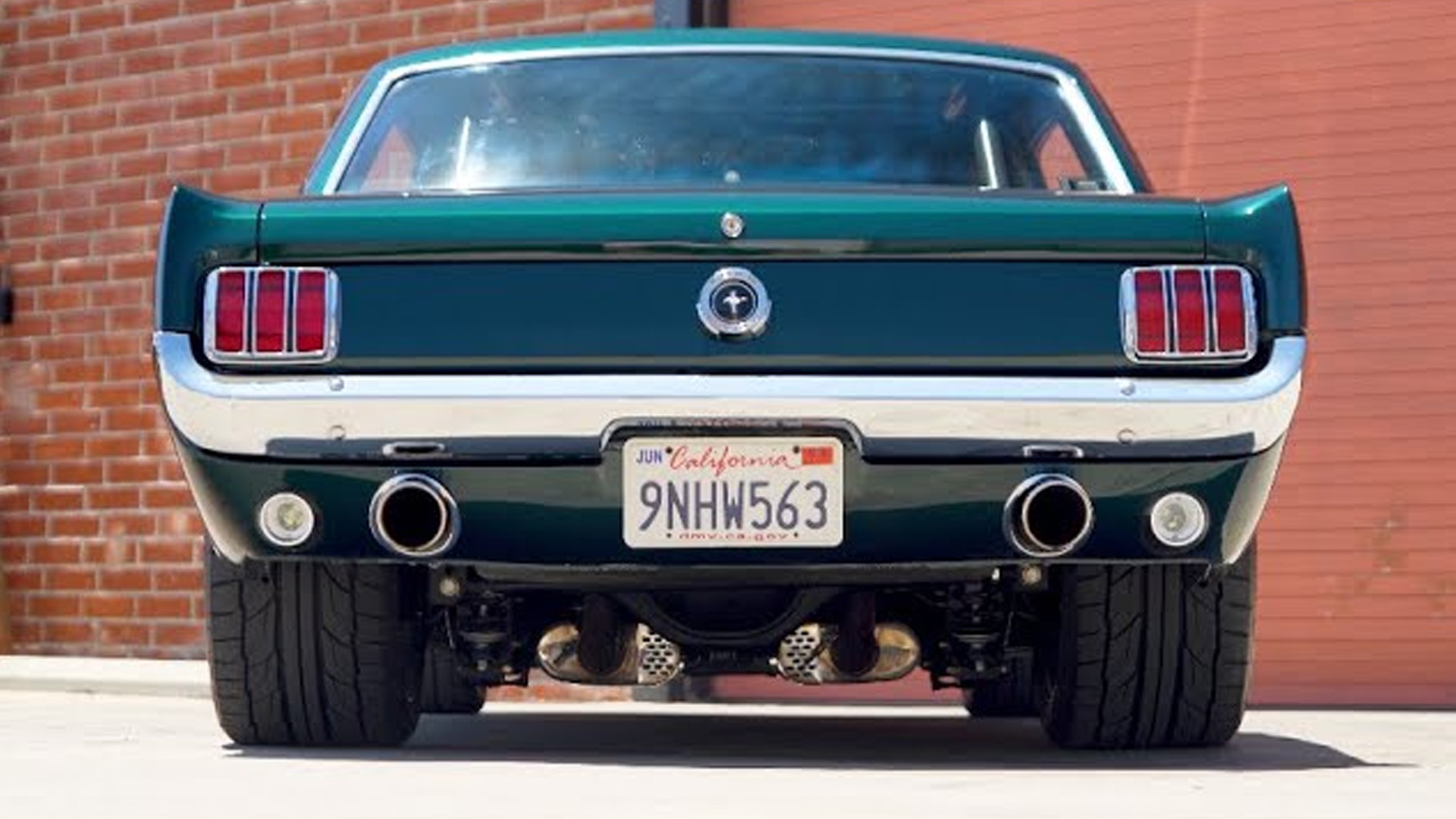 Fighter pilot builds precision 1965 Mustang restomod