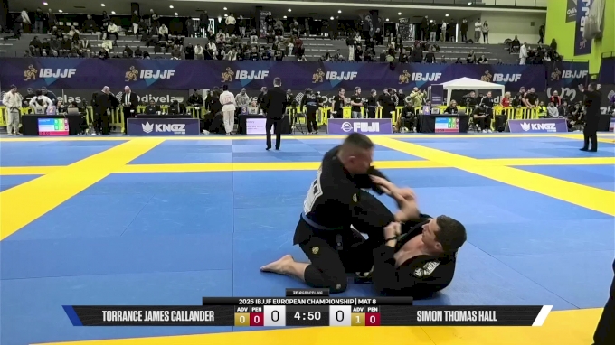 Simon Thomas Hall vs Torrance James Callander 2026 European Jiu-Jitsu ...