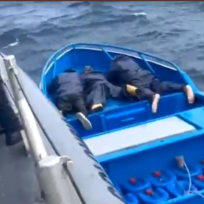2 tons of cocaine seized after boat chased down in Pacific, video shows