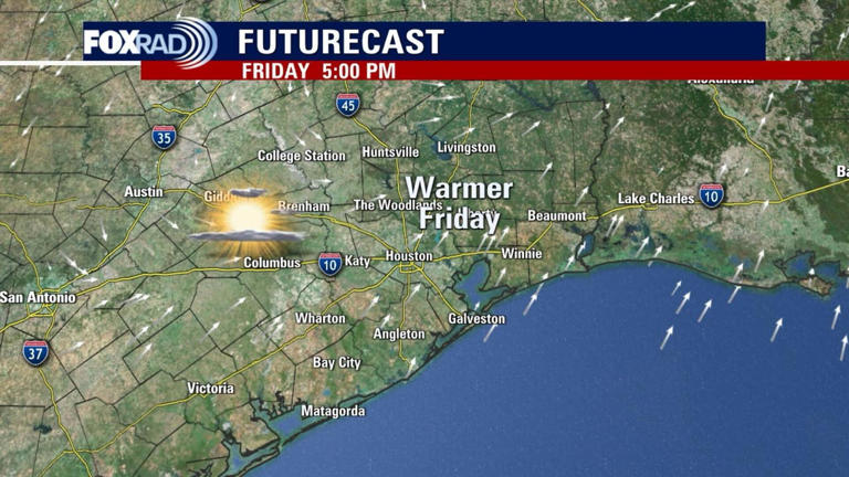 Houston weather: Cold, dry Thursday; widespread rain chances next week