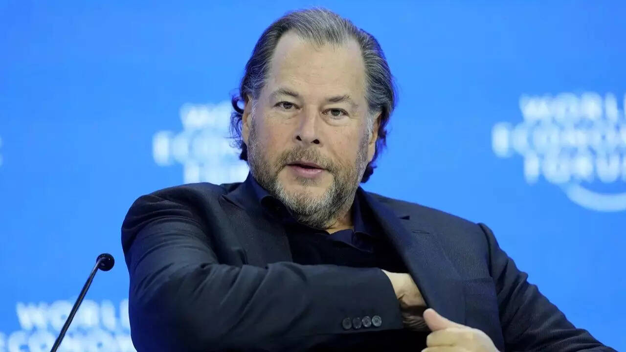 Salesforce CEO Marc Benioff says he got 'vision' of starting the ...