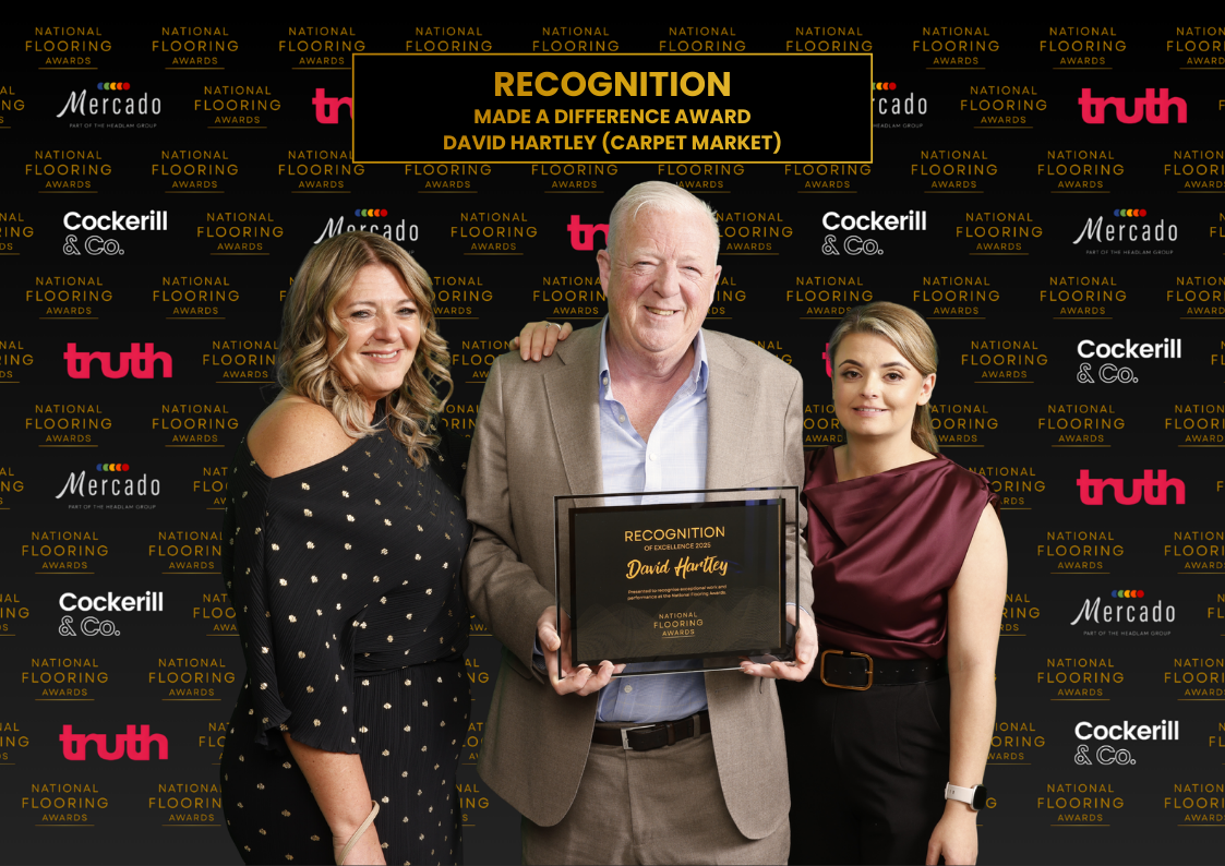 David Hartley of Burnley's Carpet Market honoured at National Flooring ...