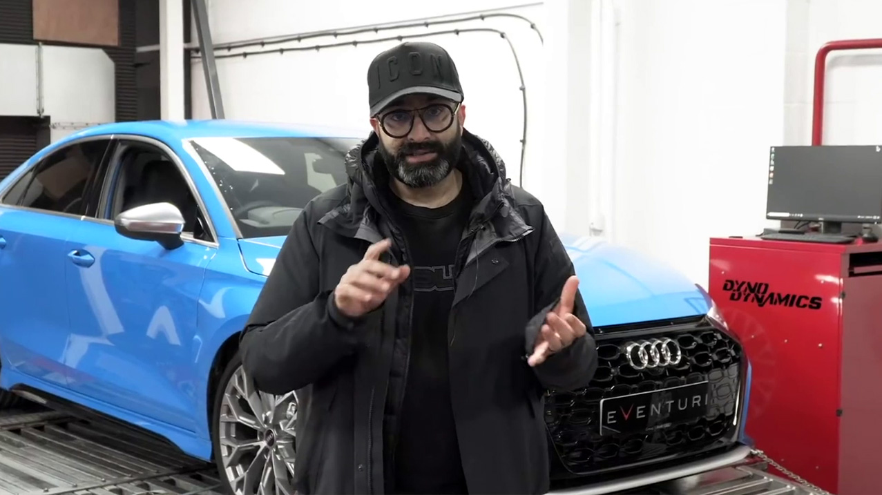 Audi RS3 8Y dyno