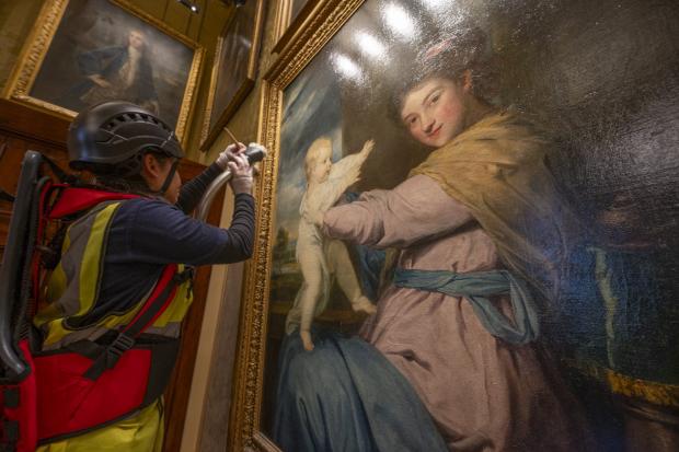 Blenheim Palace two-month deep clean has begun