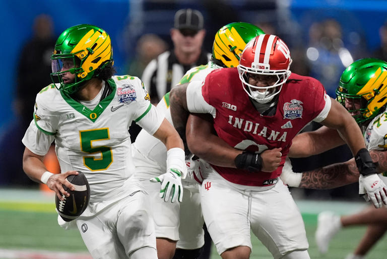 Dante Moore’s return to Oregon could have QB-needy NFL teams waiting ...