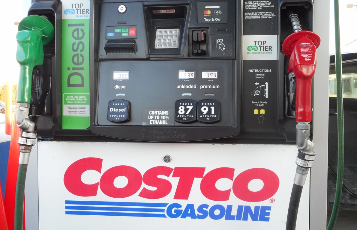 Costco is now offering 5% cash back on gas with its Visa card