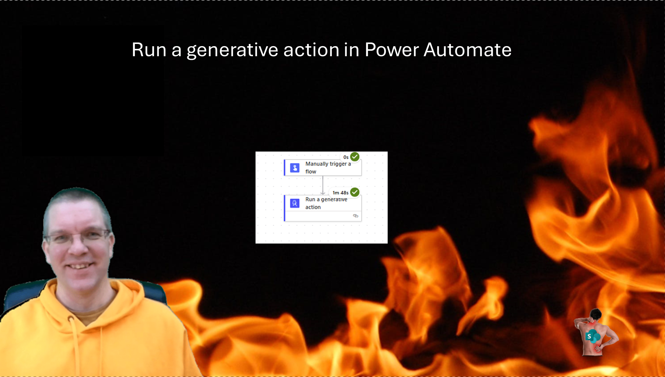 Run a generative action in Power Automate