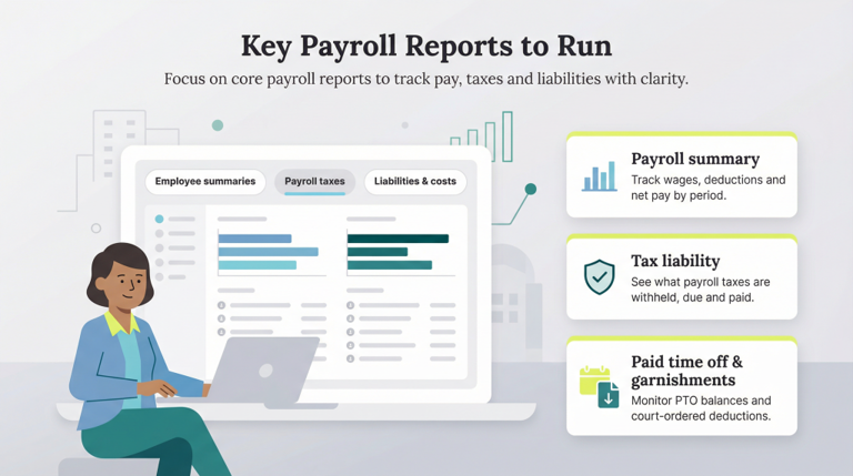 What are payroll reports?