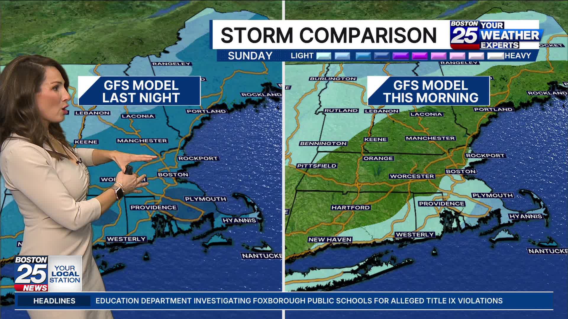 On your radar: 2 chances for snow in Mass. this weekend, including ...