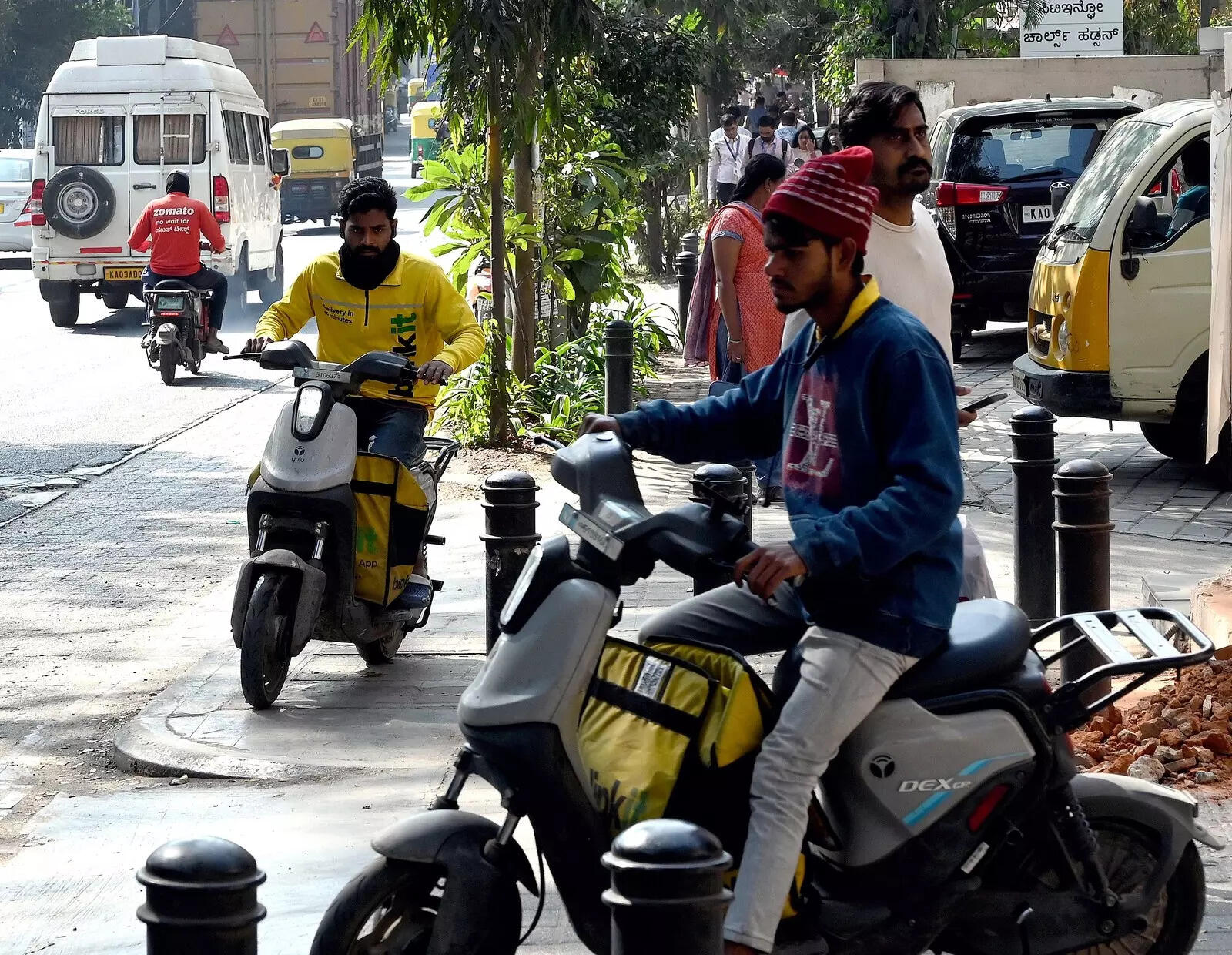 Quick commerce riders unaware that 10-minute delivery claim has been ...