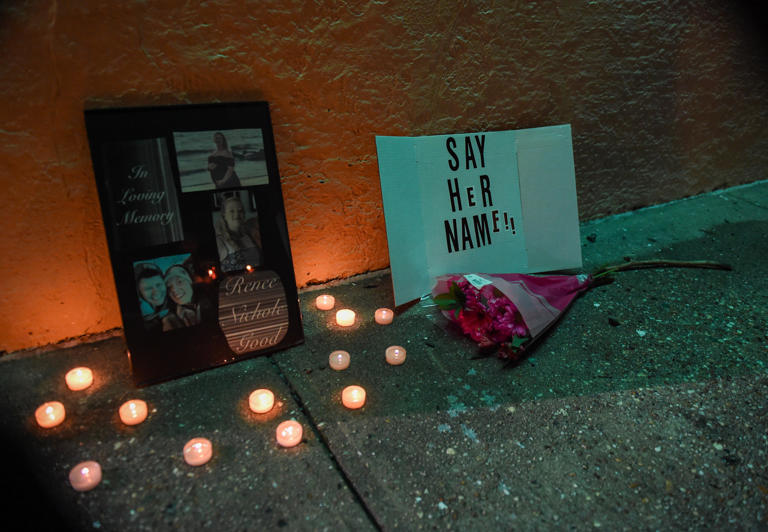 Candlelight vigil held for Renee Nicole Good in Salisbury