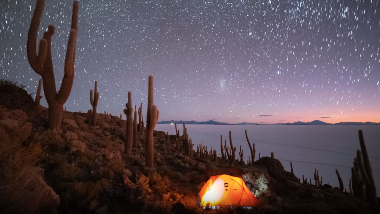 Hexagons and starlight: Man witnesses the darkest place on earth