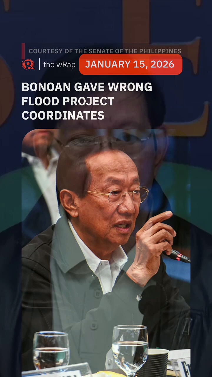 Ex-DPWH chief Bonoan gave Malacañang wrong flood
