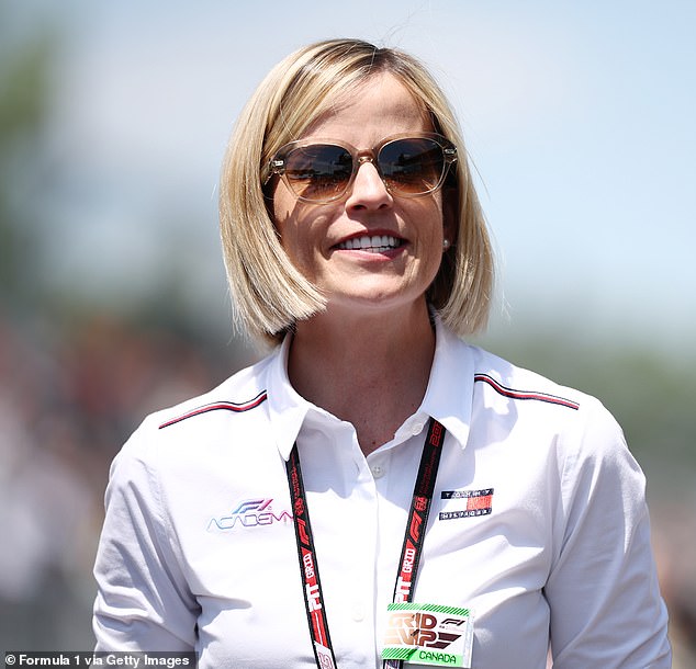 Rachel Robertson hails both Gabby Logan and Susie Wolff as F1 dream ...