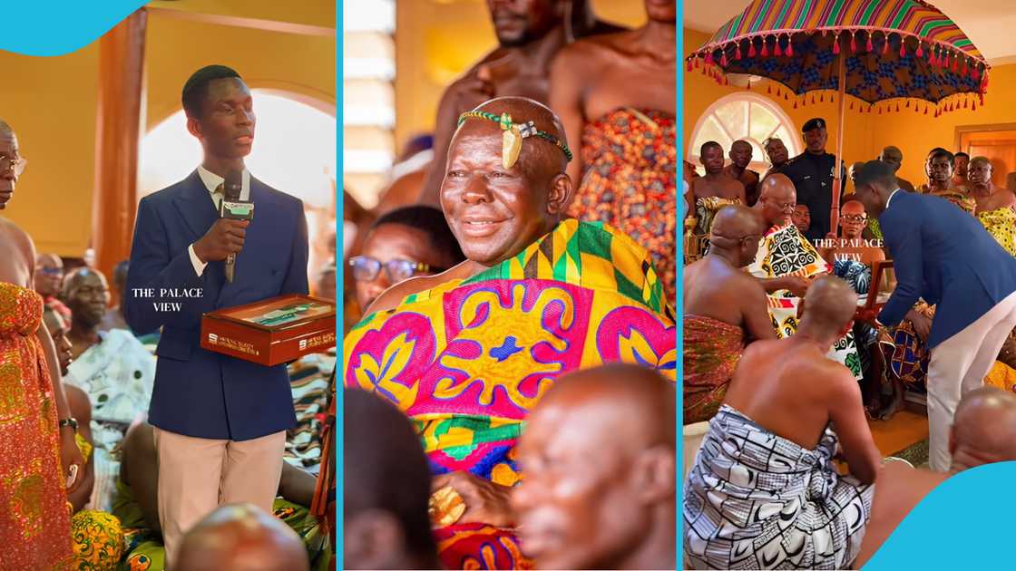 Ghanaian man creates a distinct Asante spa with images of Asantehene ...