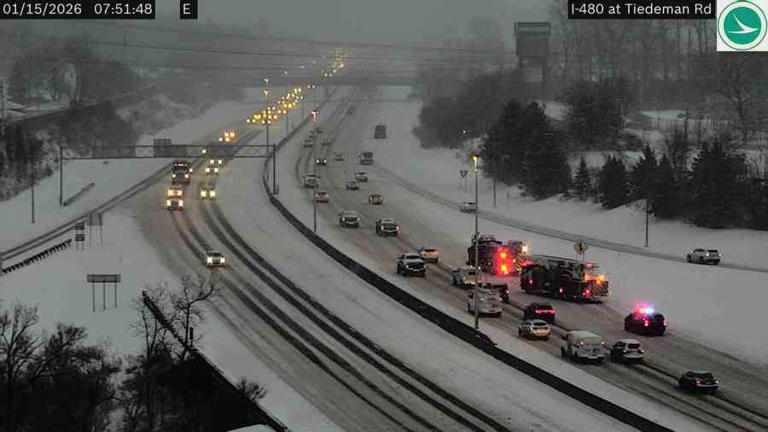 Updates: Trouble spots as ODOT works to clear roads