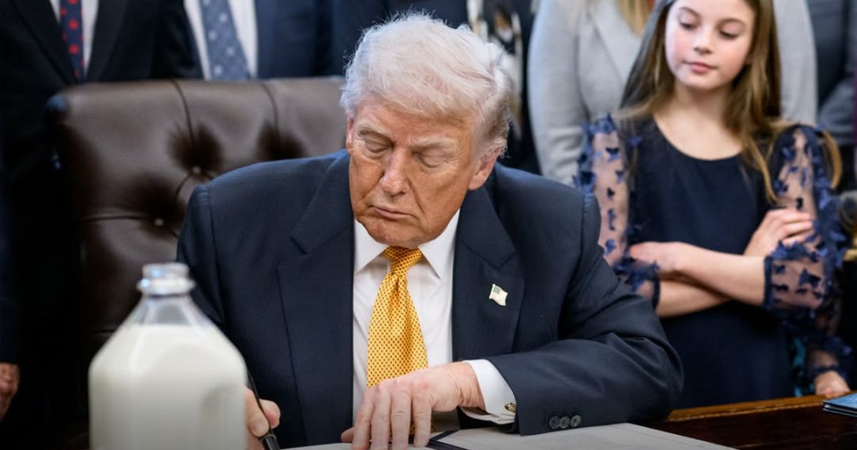 Trump signs law bringing banned school beverage back to cafeterias