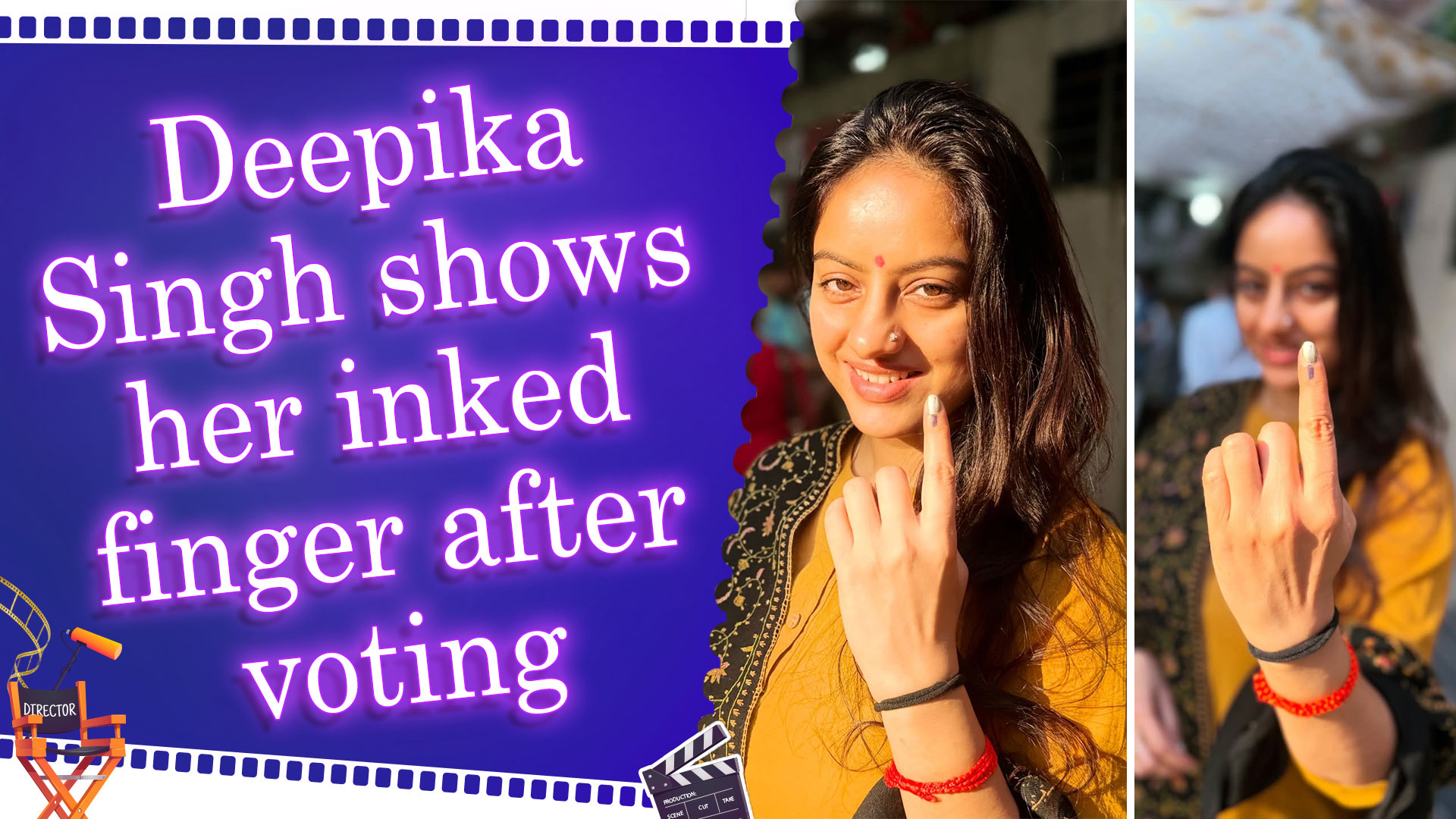 Deepika Singh casts her vote in Maharashtra local body polls, urges ...