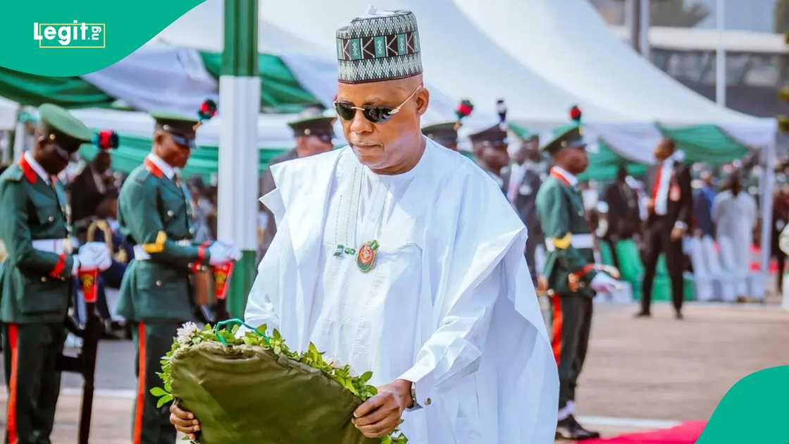 Shettima takes over as Tinubu absent at Armed Forces Remembrance Day in ...